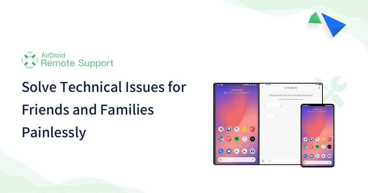 远程协助软件解决安卓和iPhone手机问题 | AirDroid Remote Support个人版